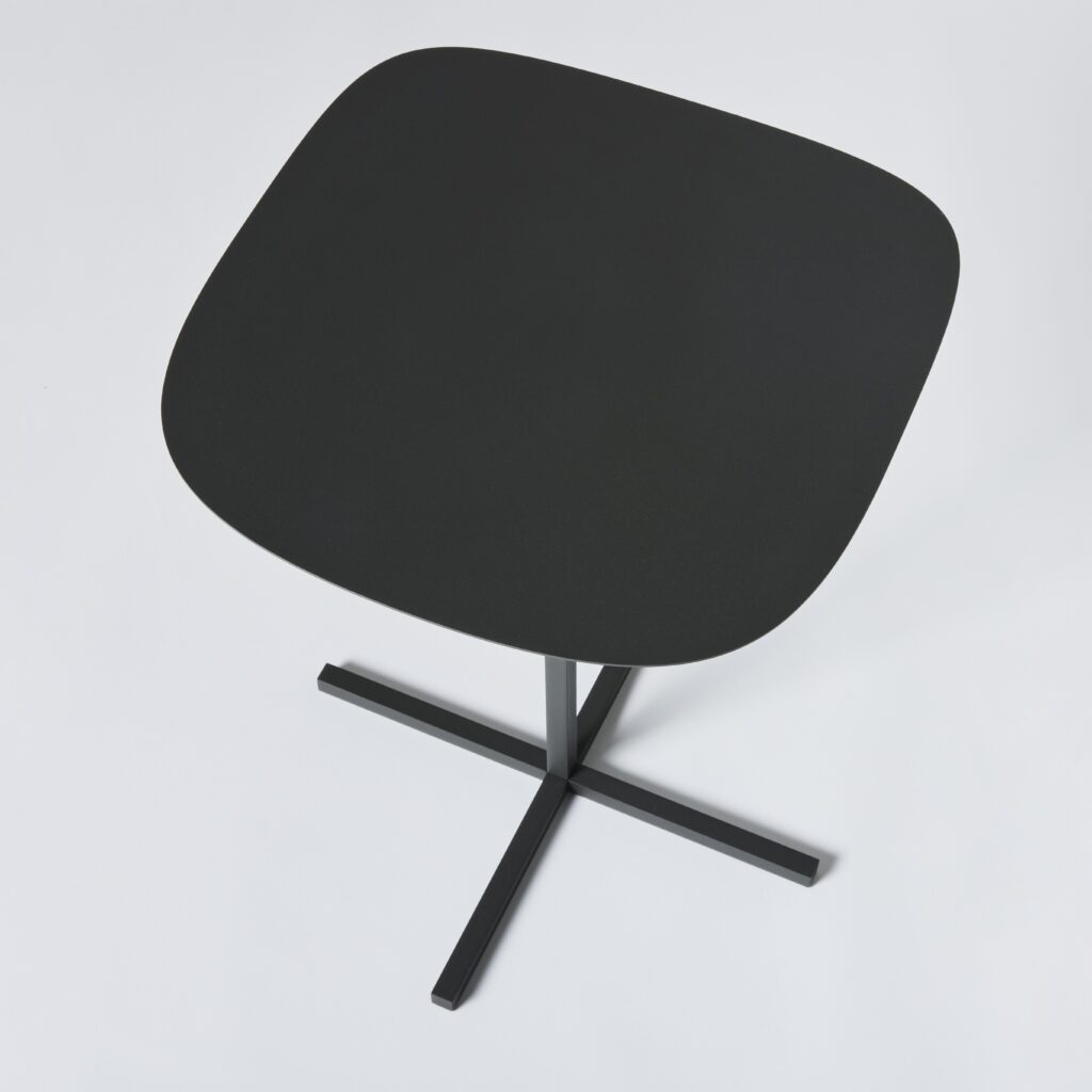 DUENDE “SOLID STEEL TABLE” col.Dark Grey - Gallery Kiss